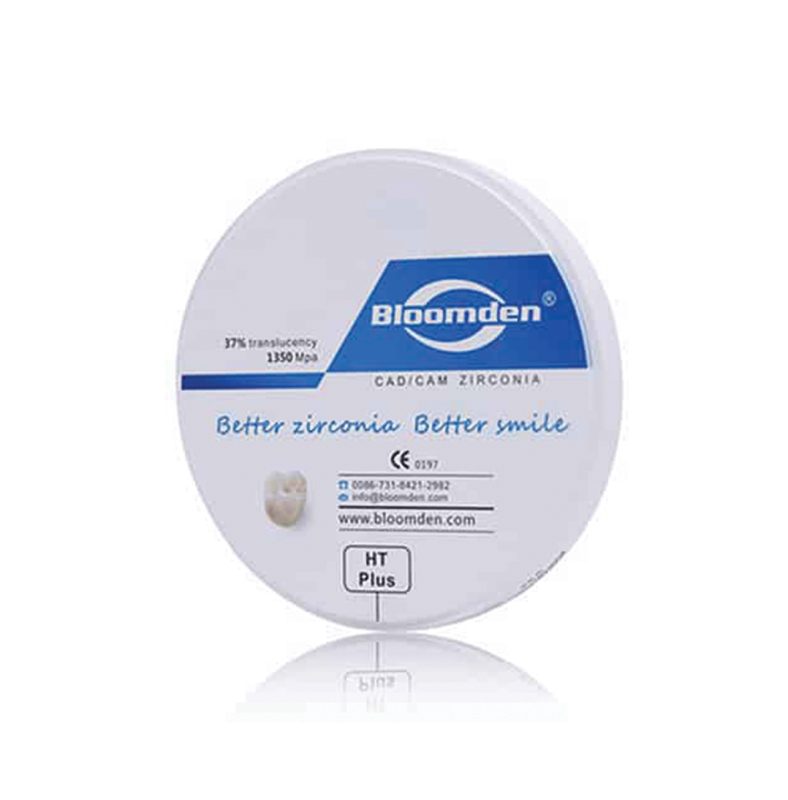 بلنک های زیرکونیوم Bloomden HT Plus - میودنت | مرجع خرید مواد دندانسازی
