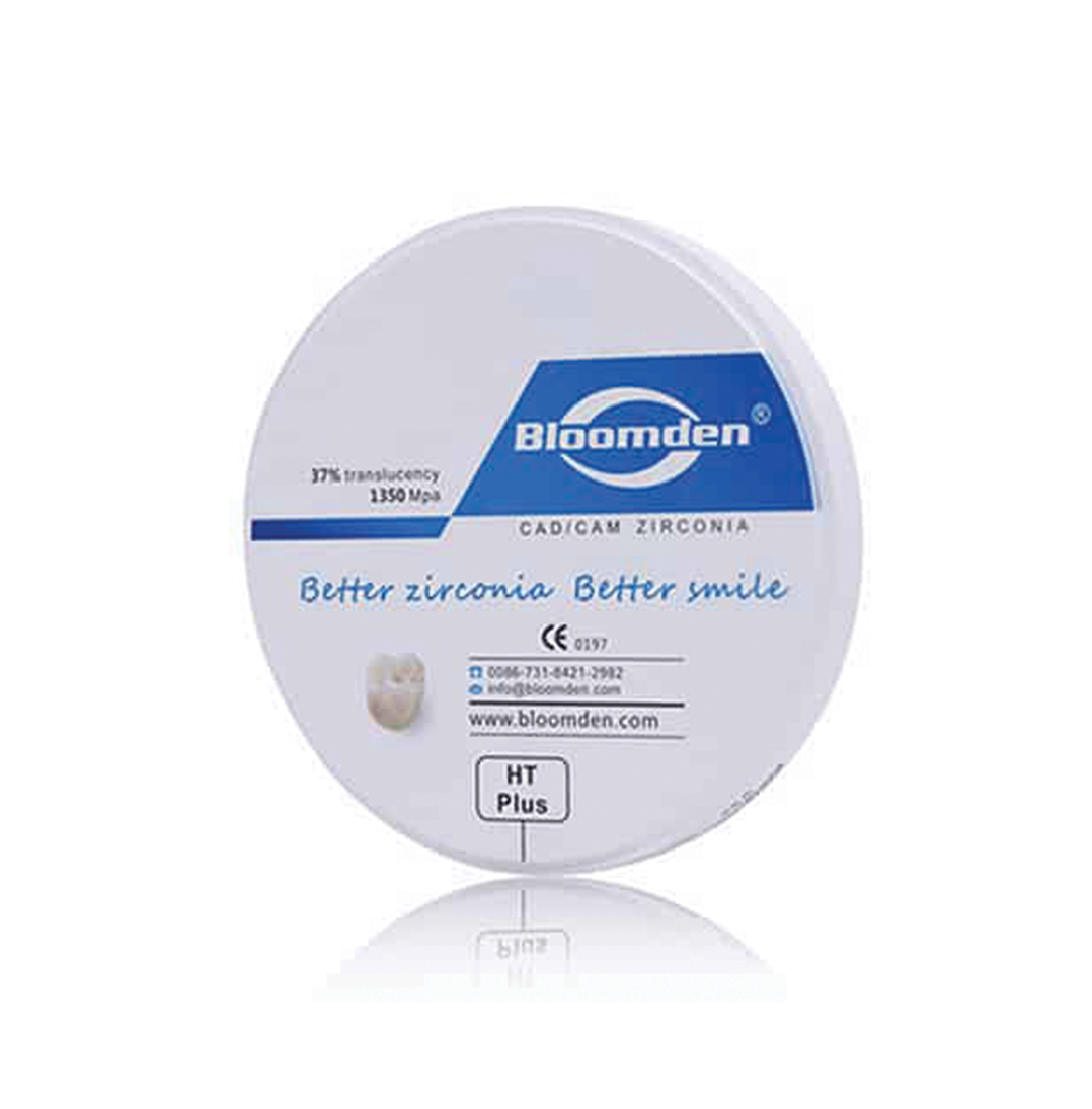 بلنک های زیرکونیوم Bloomden HT Plus - میودنت | مرجع خرید مواد دندانسازی